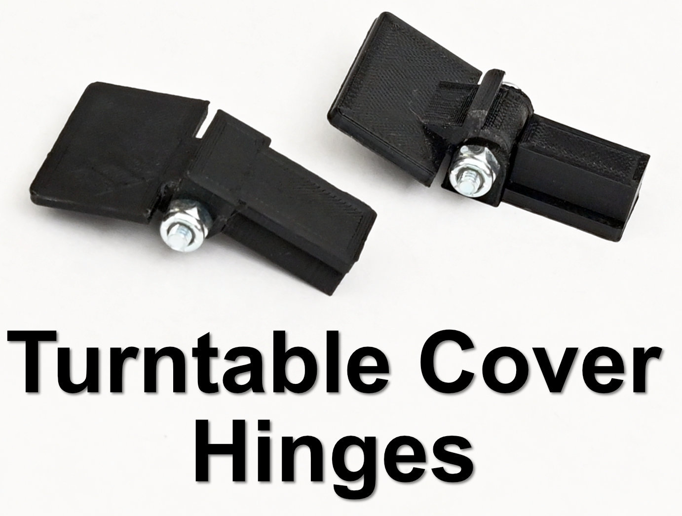 Lid/cover Hinges for Many OEM DJ Turntables Sony, Reloop, Stanton ...