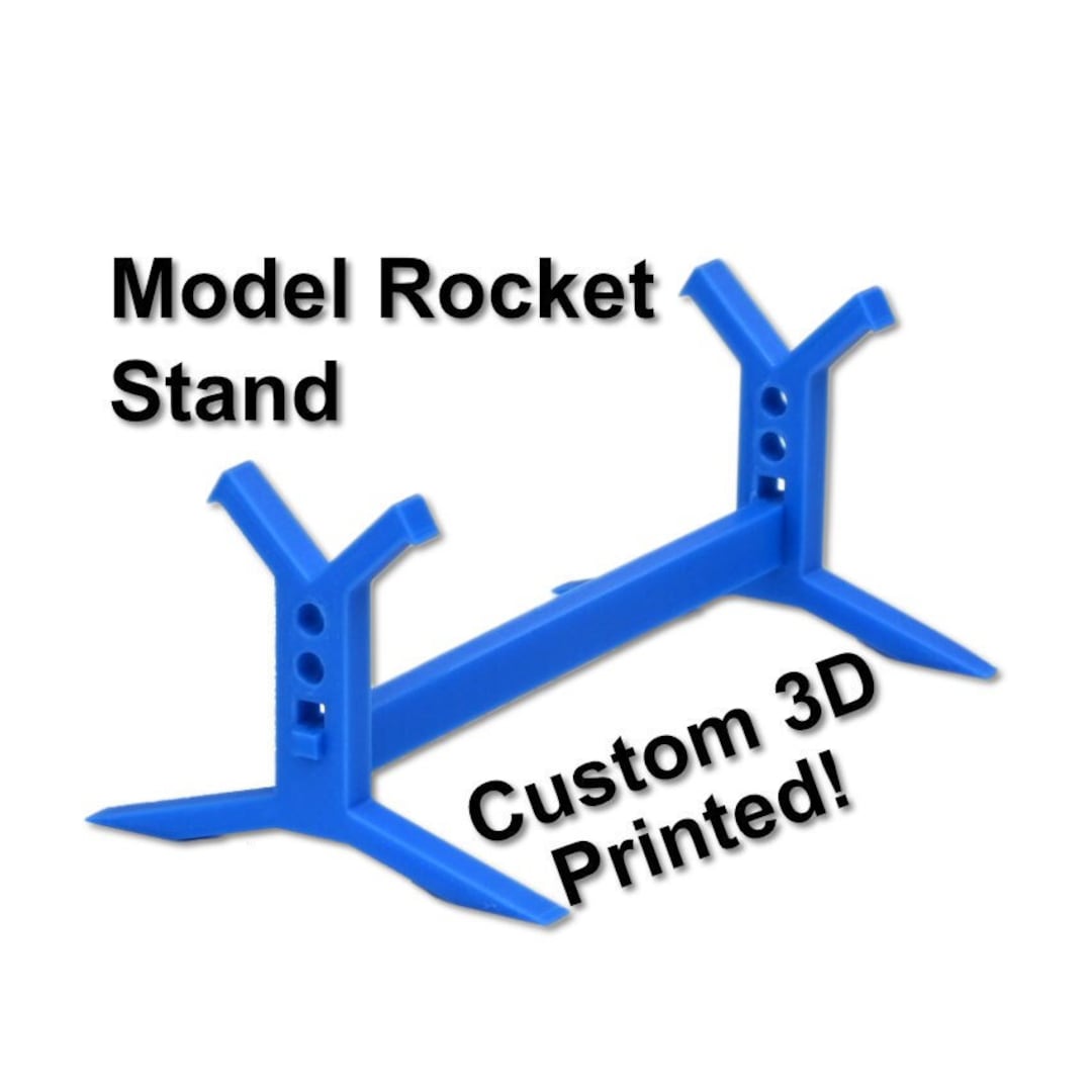 Rocket Cradle/holder/stand for Model Rocket Kits Custom 3D Printed - Etsy