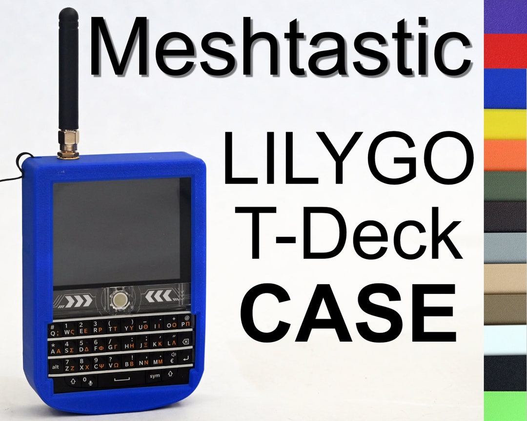 Custom Lilygo T-deck T_deck LORA32 Meshtastic Case - 3D Printed - COLORS! - Etsy