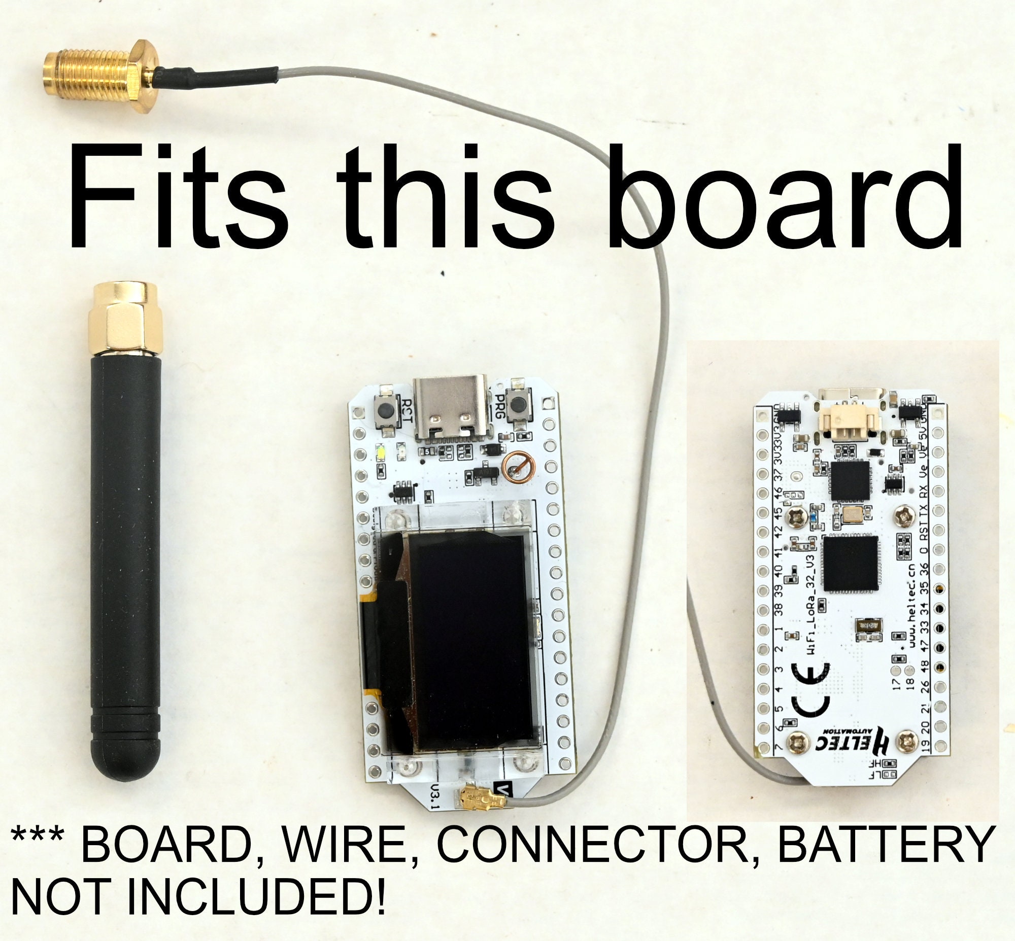 Custom LORA32 Heltec V3 Meshtastic Case - 3D Printed | FREE Accessories ...