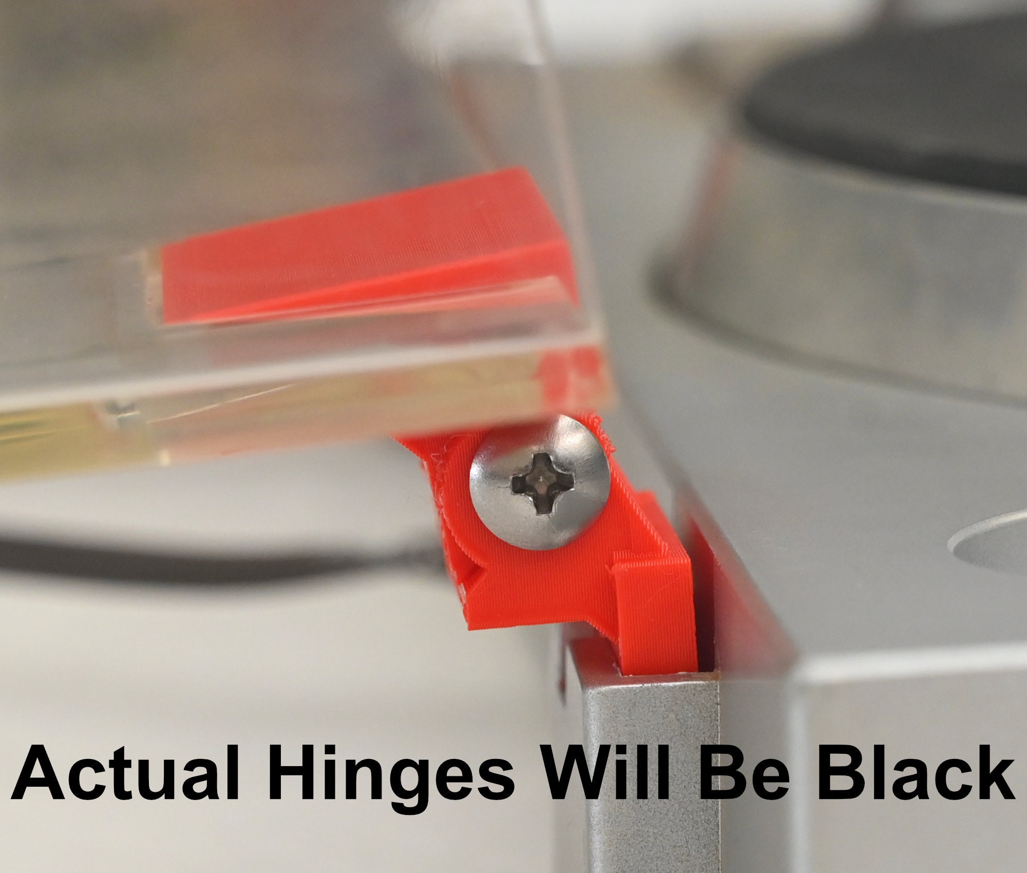 Turntable Record Player Cover Hinges Akai Denon Harman Kardon JVC ...