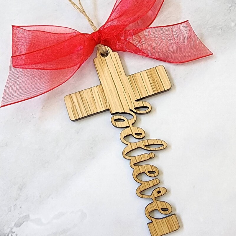 Believe Cross - Etsy