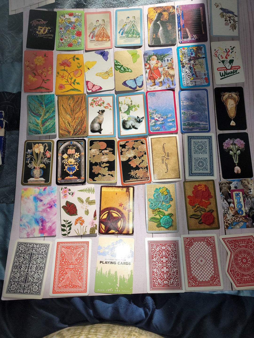40 Pcs. Assorted Playing Cards Junk Journal Crafts Ephemera - Etsy