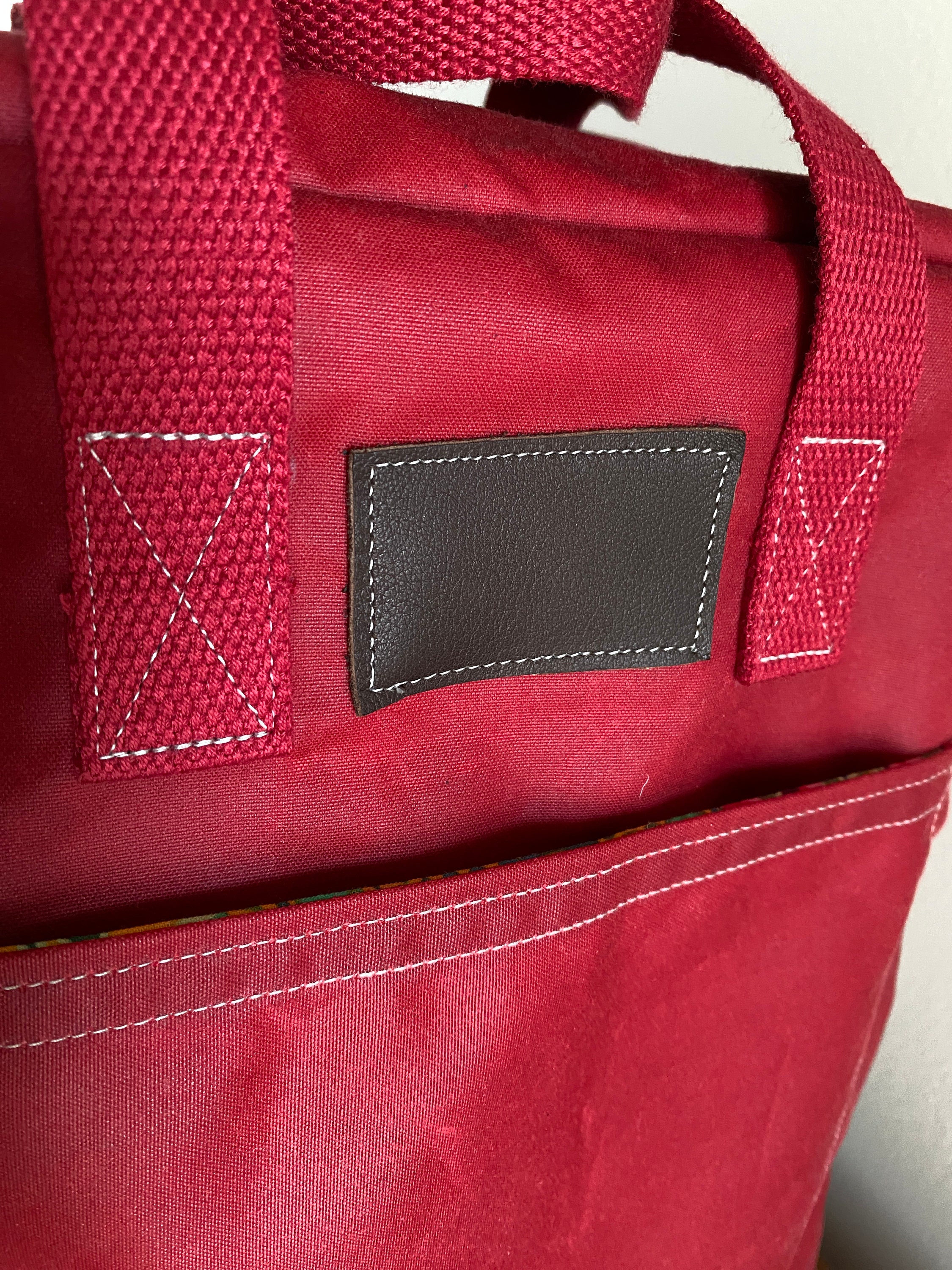 Large Waxed Canvas Backpack - Etsy