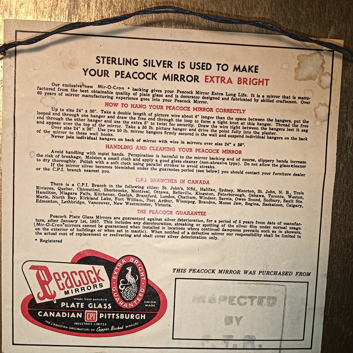 Vintage Large Oval Golden Peacock Mirror Wall Hanging Mirror - Etsy