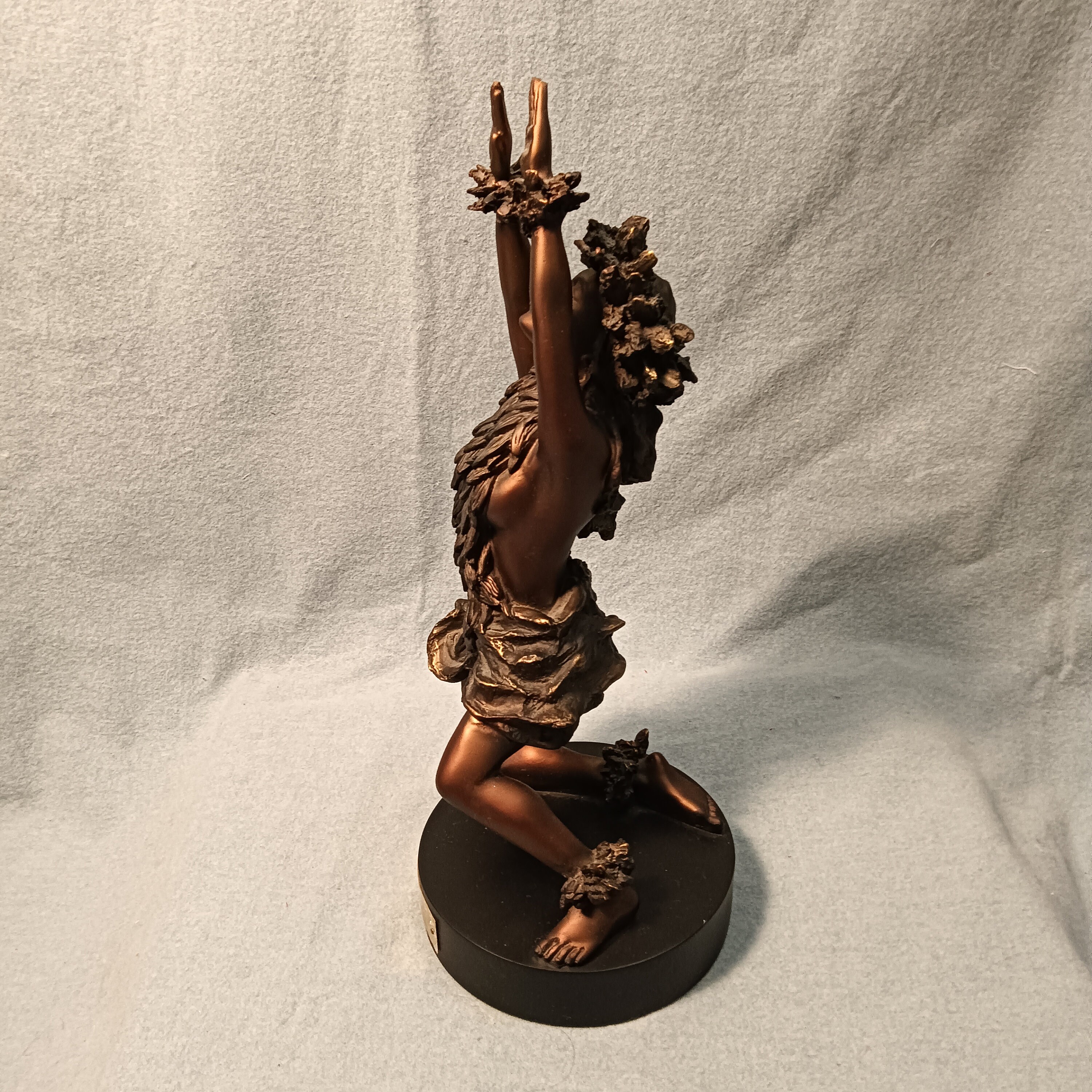 Cold Casting Resin Hawaiian Hula Girl Dancer Statue Kilakila Kim Taylor ...