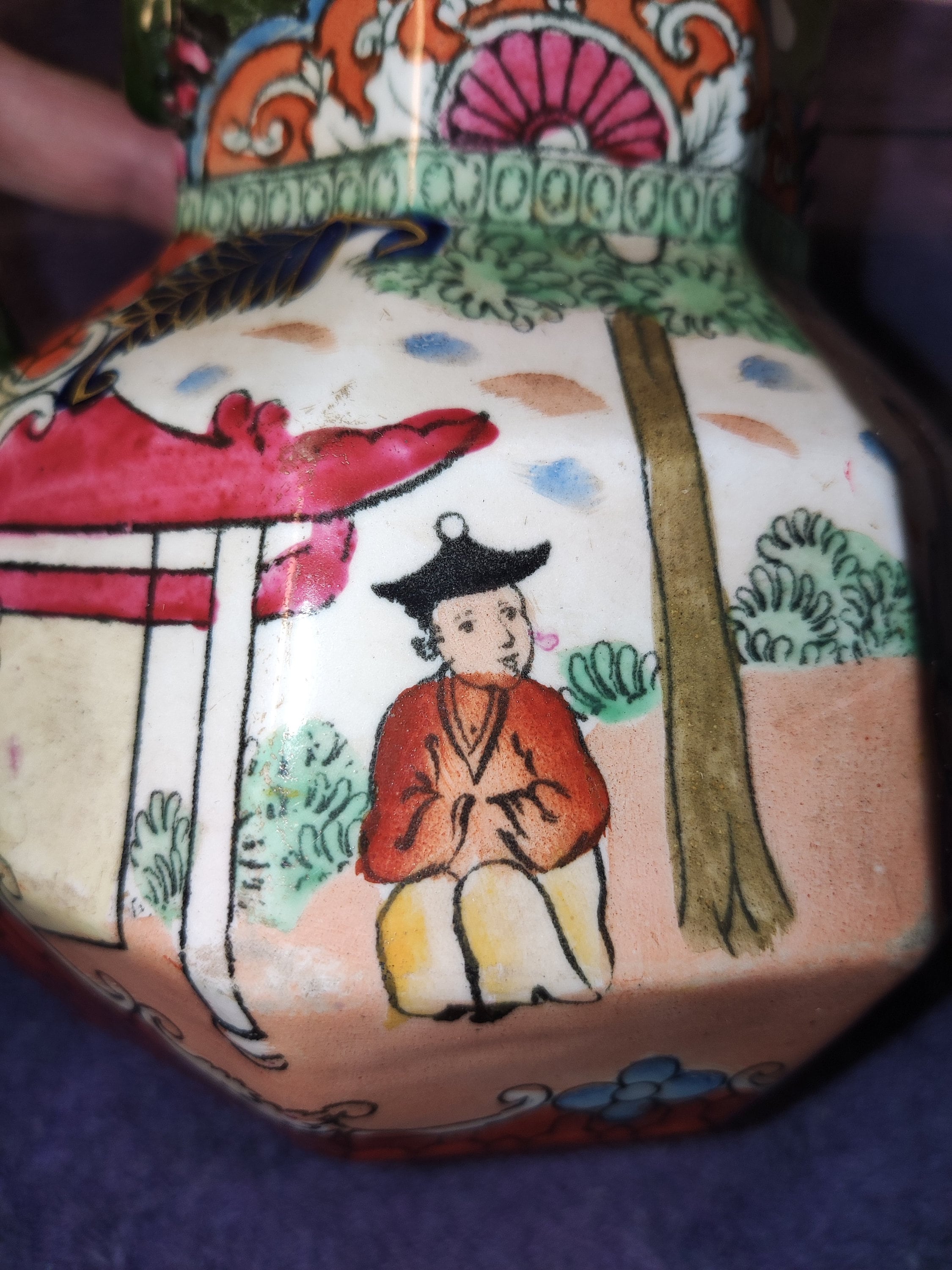 Antique 1800s Mason's Ironstone Octagonal Milk Jug Asian Style Milk Jug ...