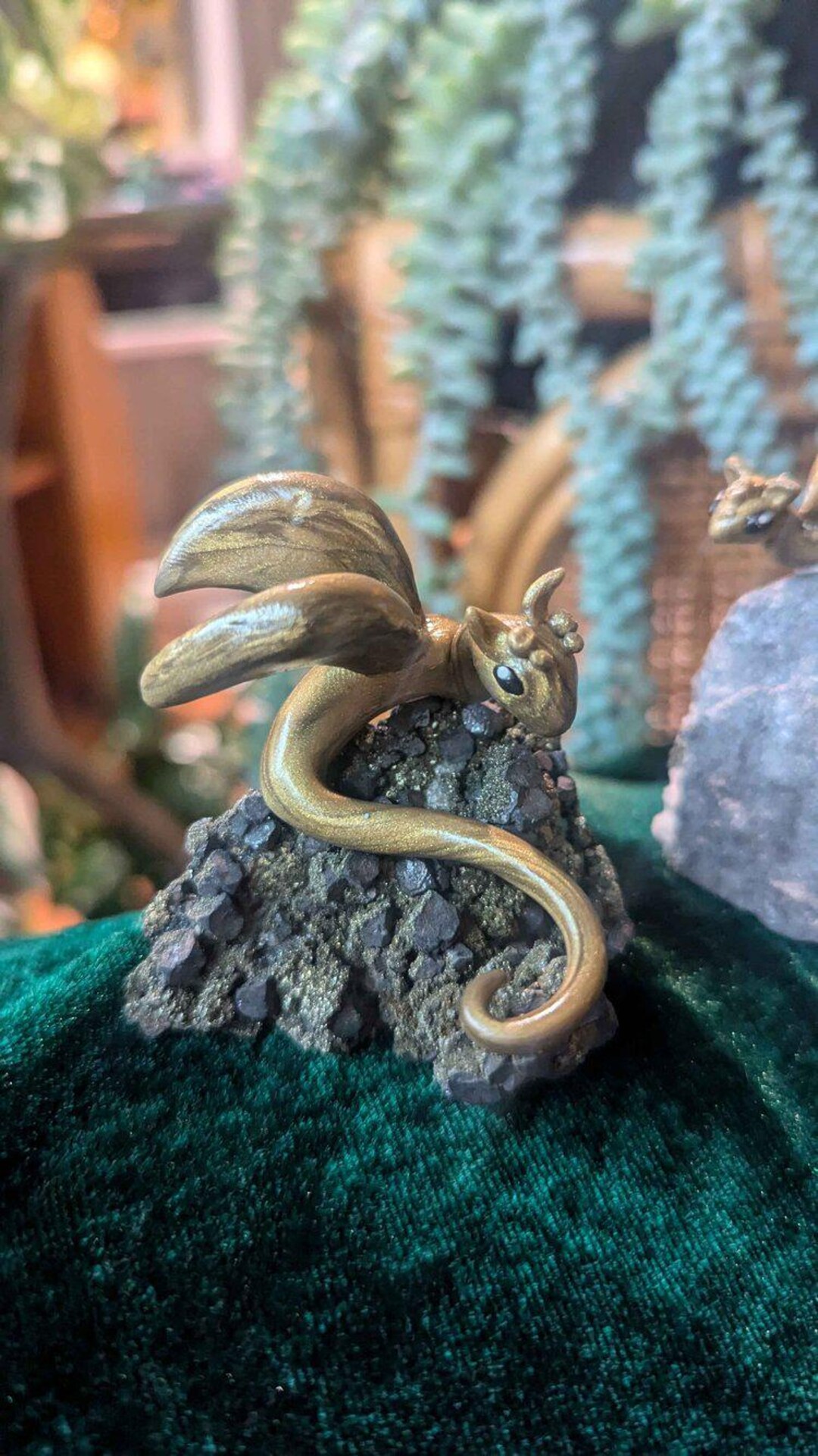 Dragon Pyrite Specimen Clay Figurine py01 - Etsy