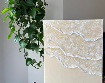 Plaster Waves Wall Art - Etsy