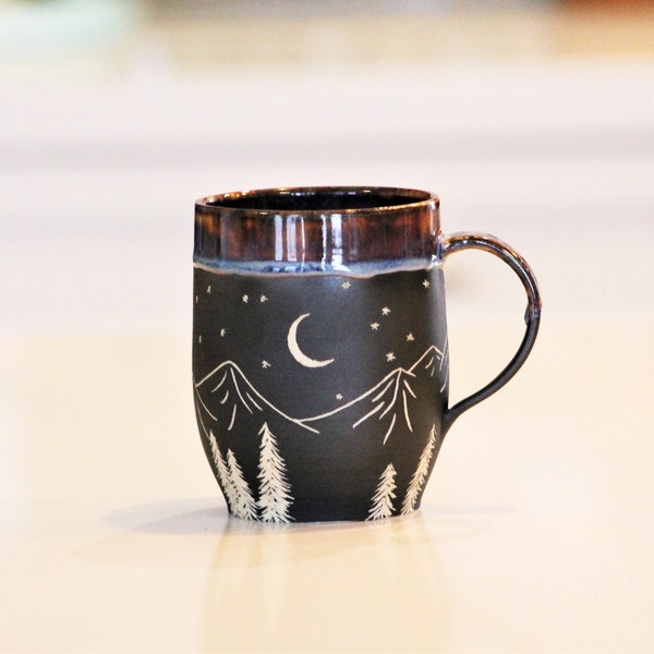 Wheel Thrown Mug - Etsy