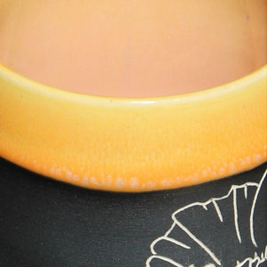 Pre-order: Handmade Carved Ceramic Mug Poppy Wheel Thrown Stoneware ...