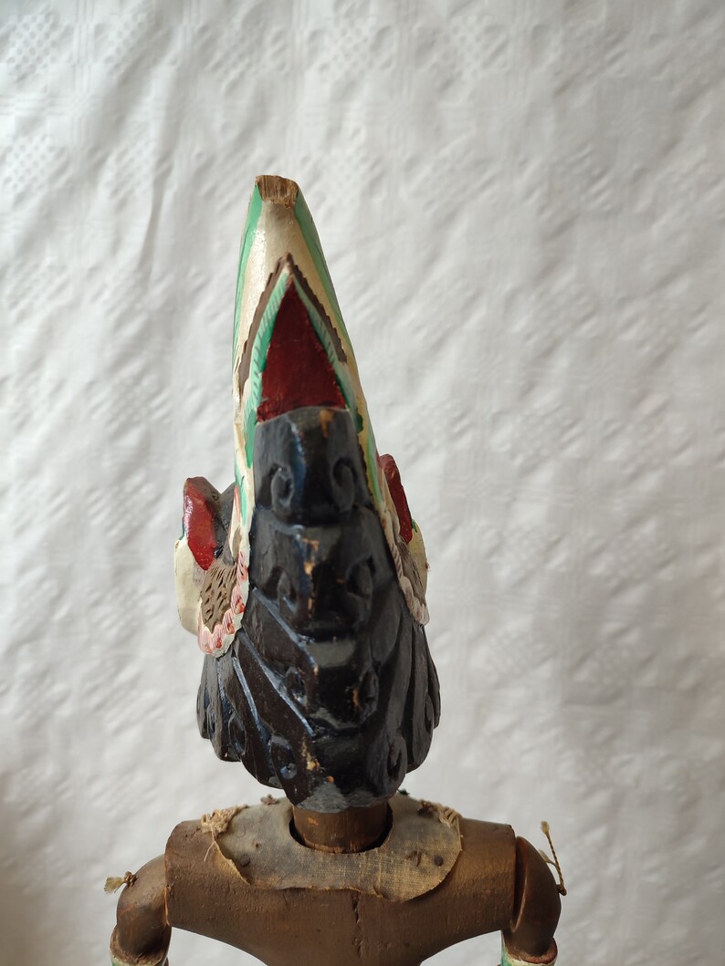 Indonesian Stick Puppet, Vintage - Etsy