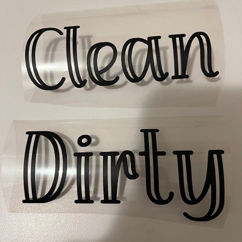 Laundry Room Label Decals - Etsy