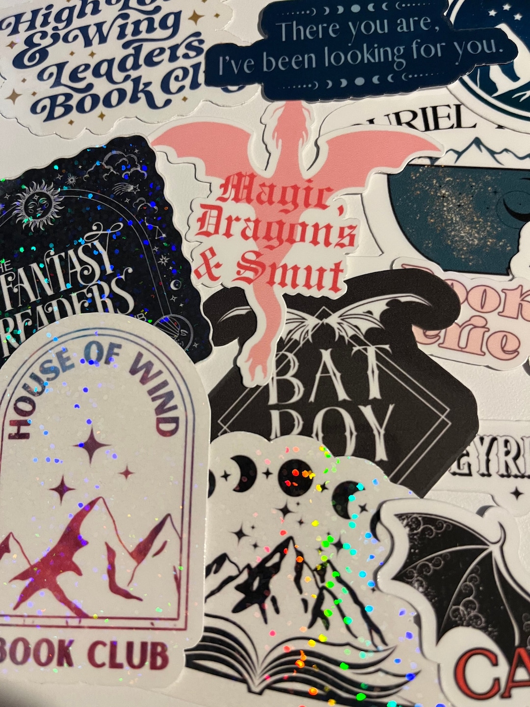 Acotar Stickers, Acotar Variety Pack, Velaris Night Court Stickers, A ...