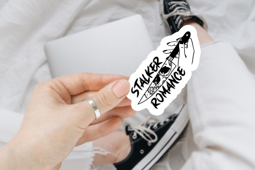 Stalker Romance Sticker, Smut Sticker, Dark Romance Bookish Sticker for ...