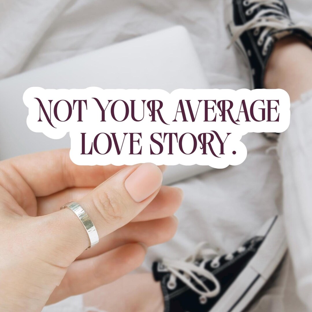 Dark Romance Sticker: "not Your Average Love Story" - the Storm and the ...