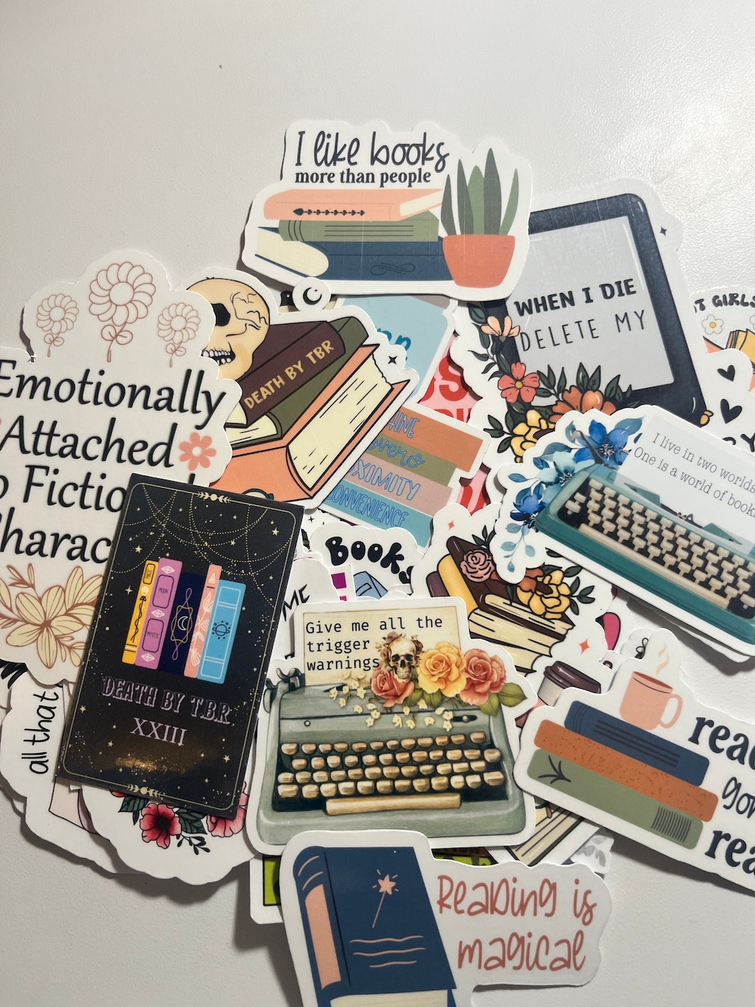 Bookish Stickers | Stickers for Book Lovers | Reading Stickers | Smut ...