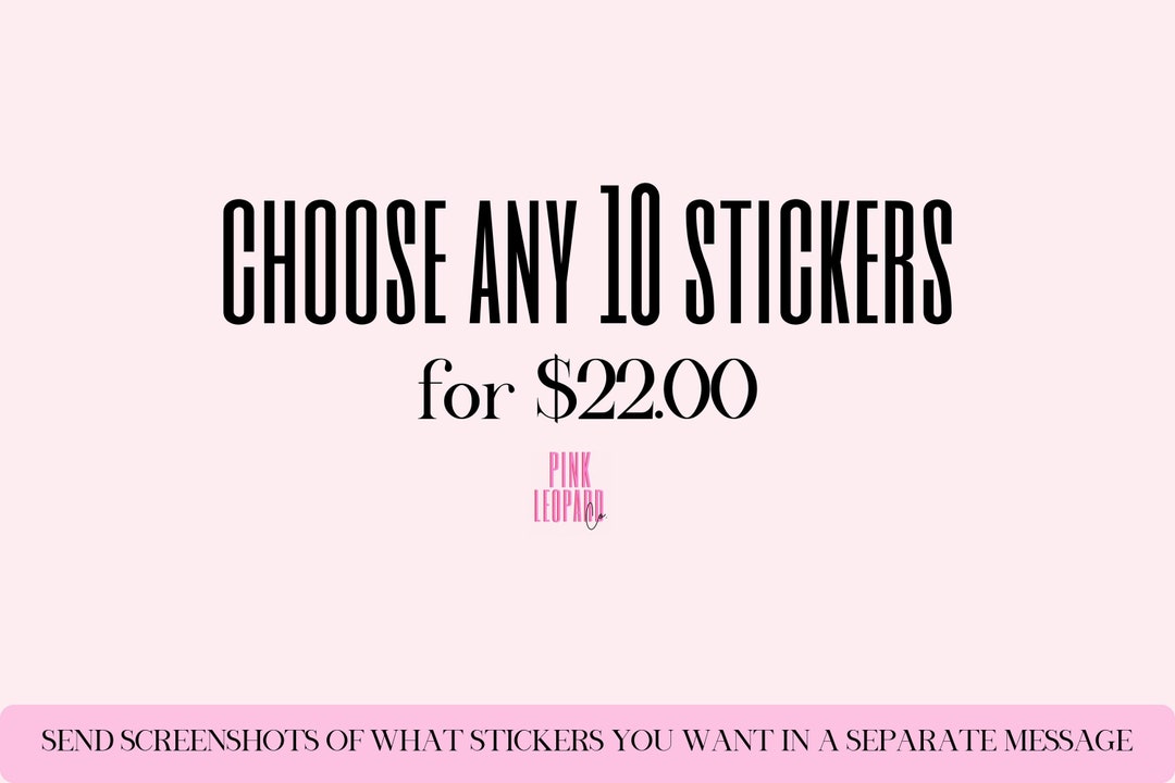 Custom Sticker Pack – Choose Your Own Bookish Stickers – Waterproof ...