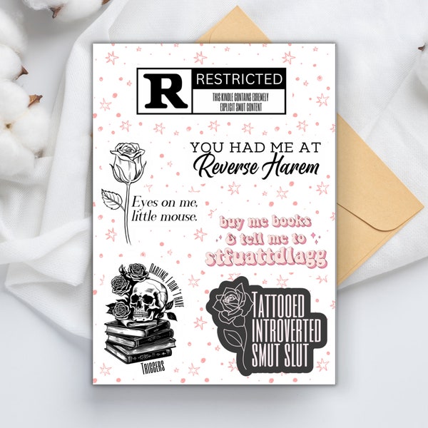 Sticker Insert Digital Cardstock - Etsy