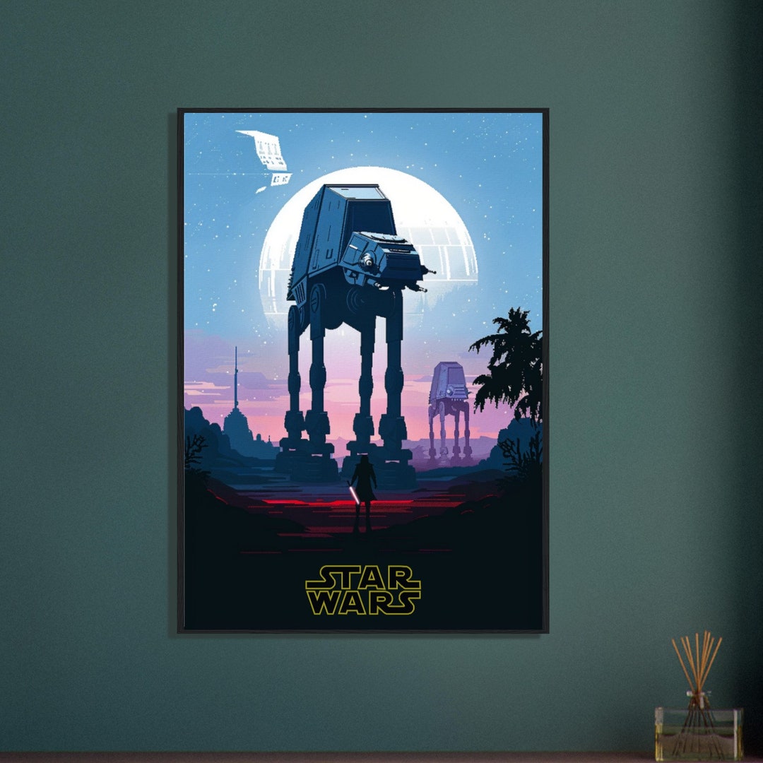 Star Wars AT-AT Poster - Etsy