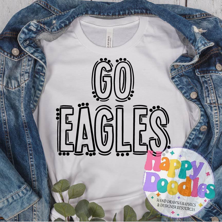 Go Team Doodle Font Team Name Bundle, Includes 66 Team Names, Font With ...