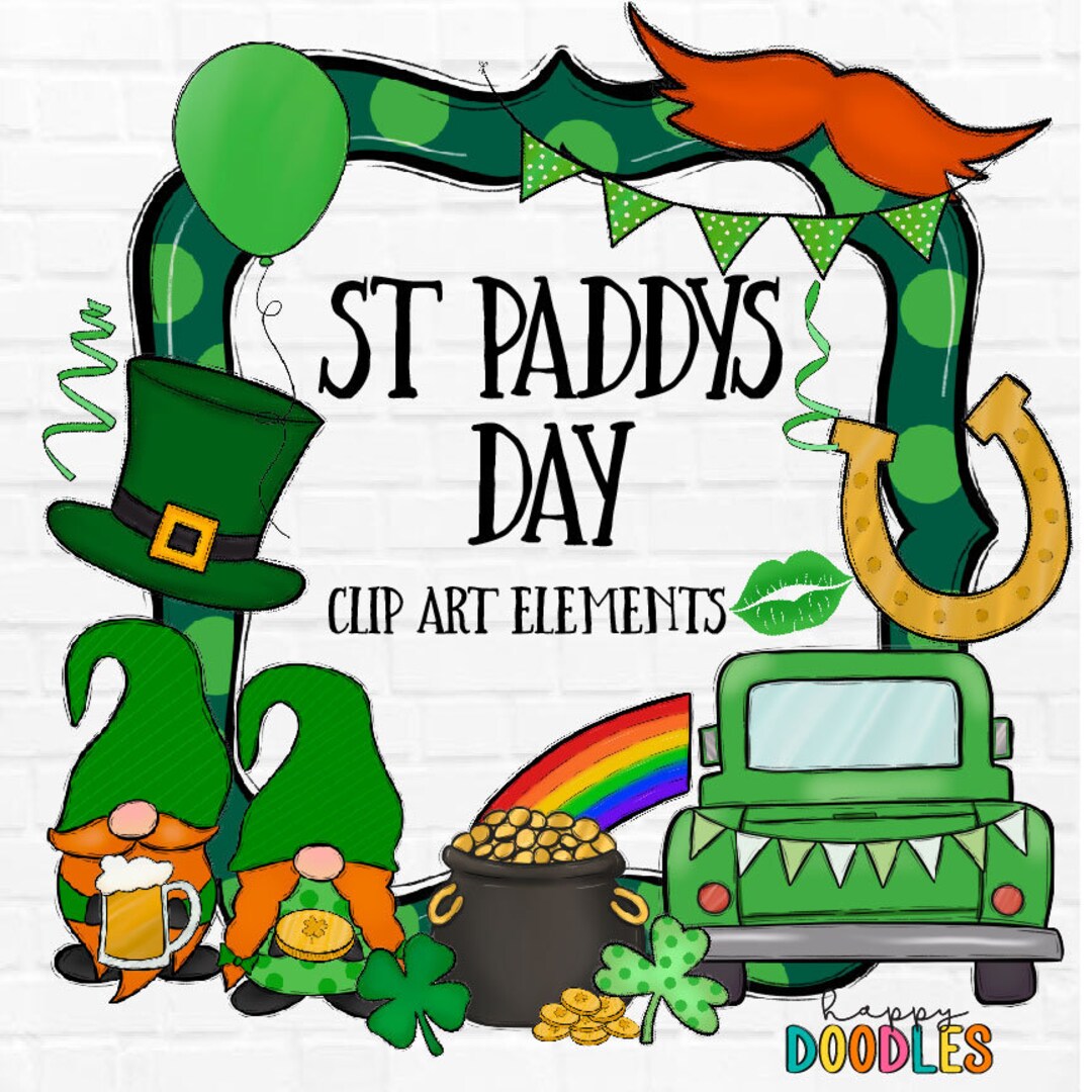 St Patricks Day Clipart Graphics - Commercial Use for Digital Designers ...
