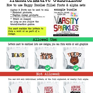 Tinsel Letters PNG Cursive Bundle, Full PNG Alpha Set, 10 Colors ...