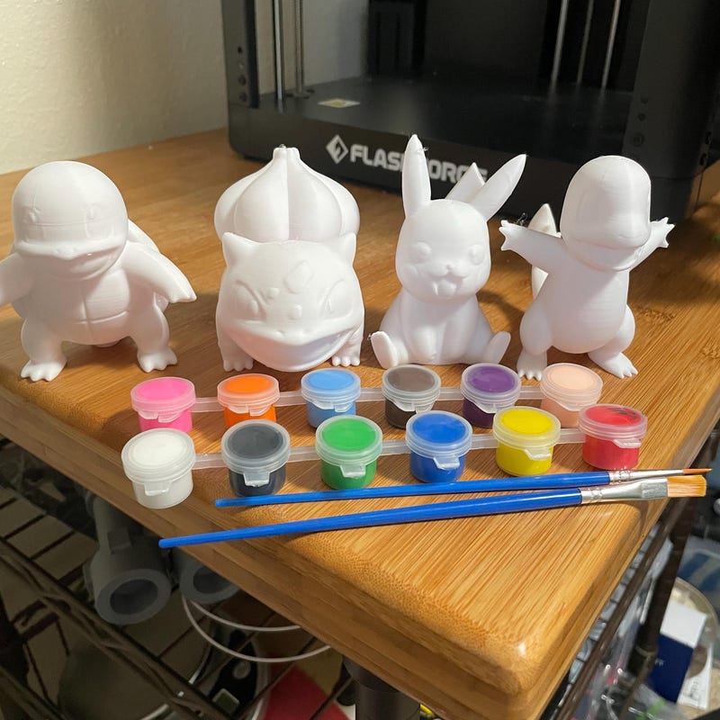 Paint Kit Figurines - Etsy