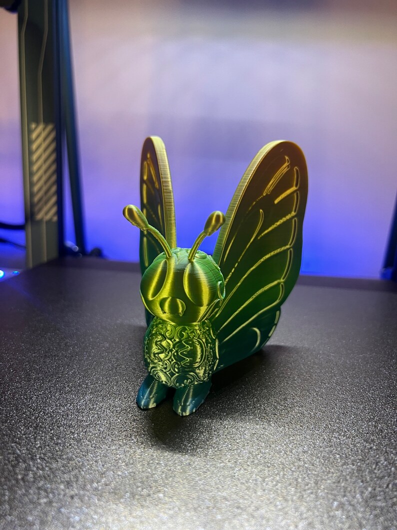 Butterfree 3D Printed Pokémon Figures - Etsy