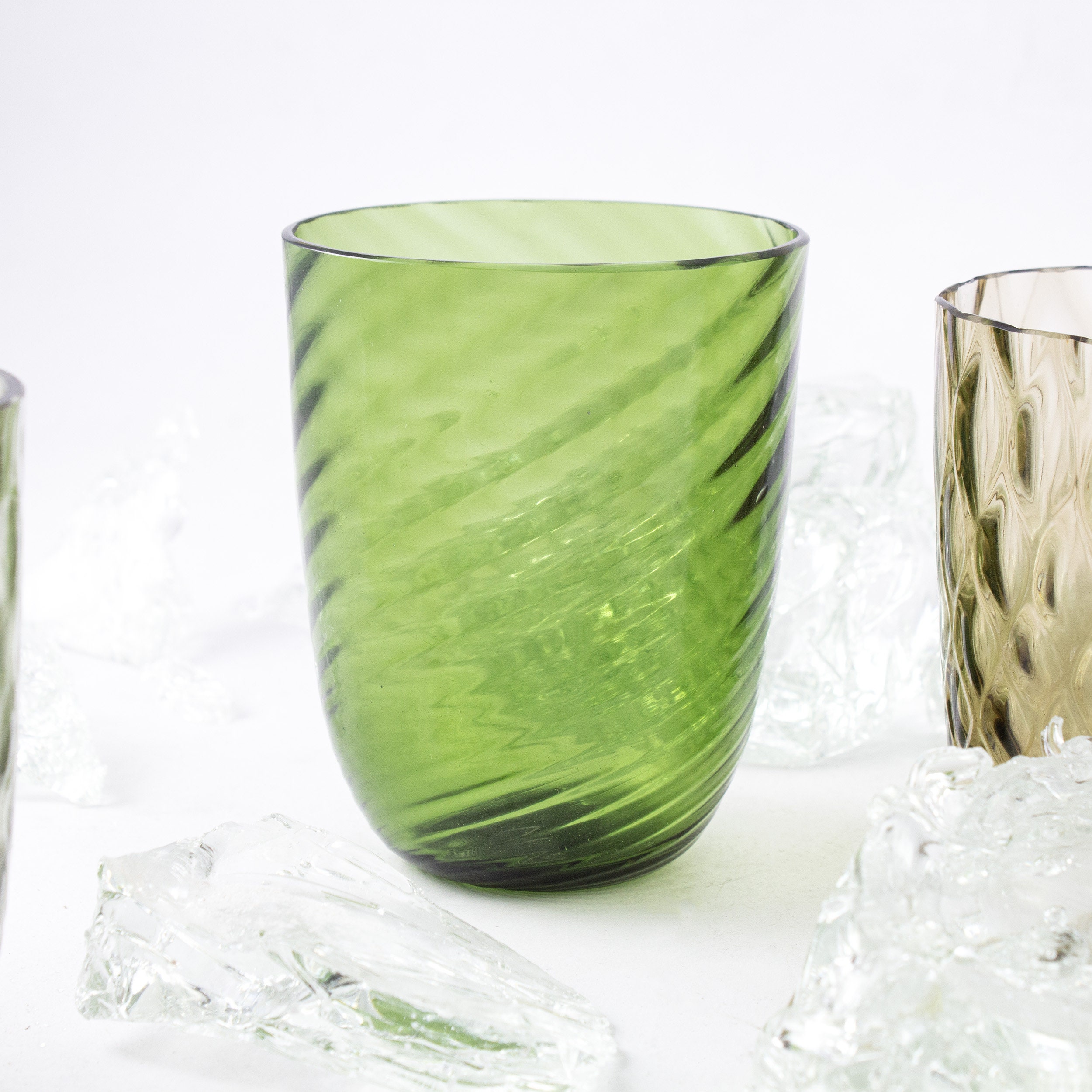 Set of 4 Goti De Fornase Glasses Handmade With Murano Glass With ...