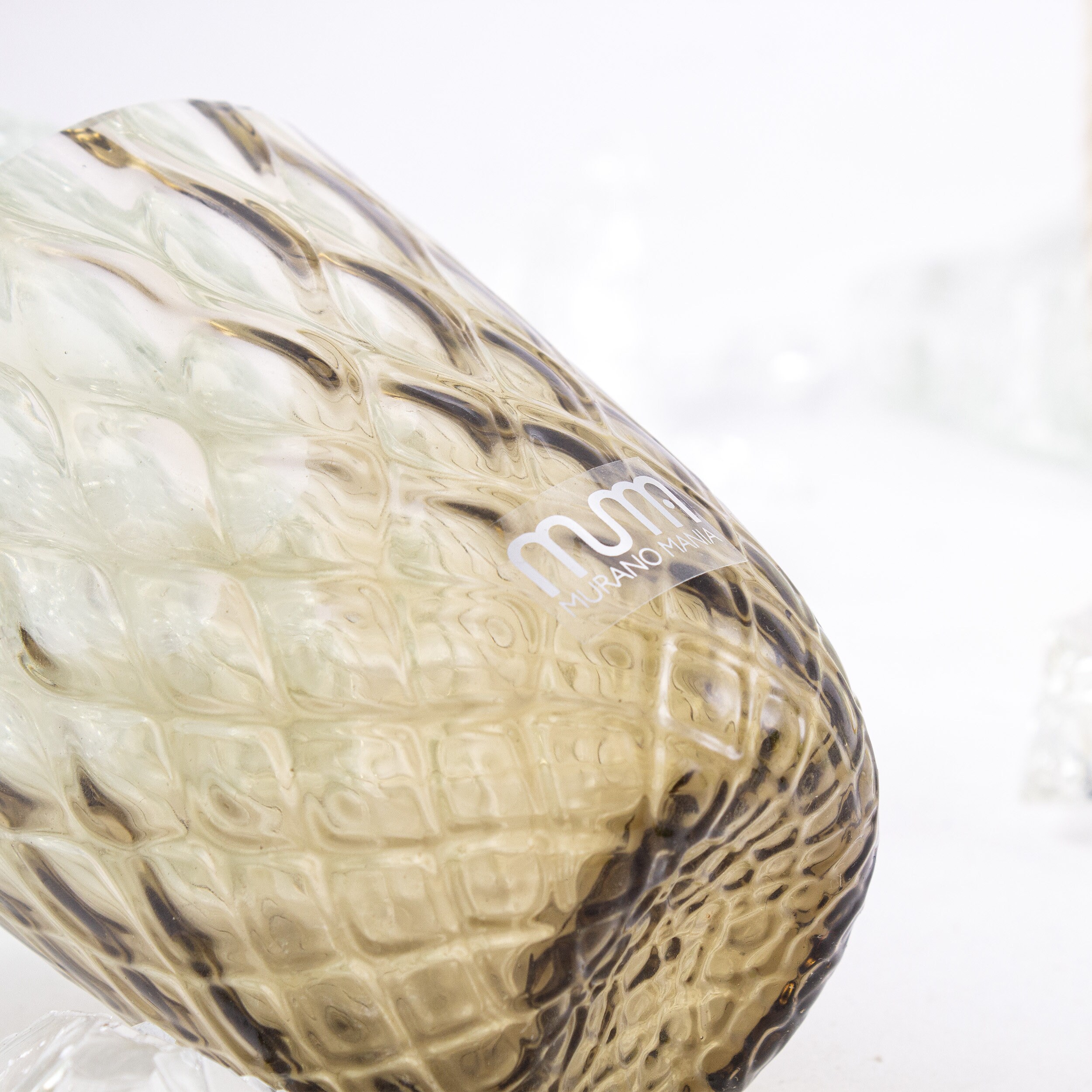 Set of 4 Goti De Fornase Glasses Handmade With Murano Glass With ...