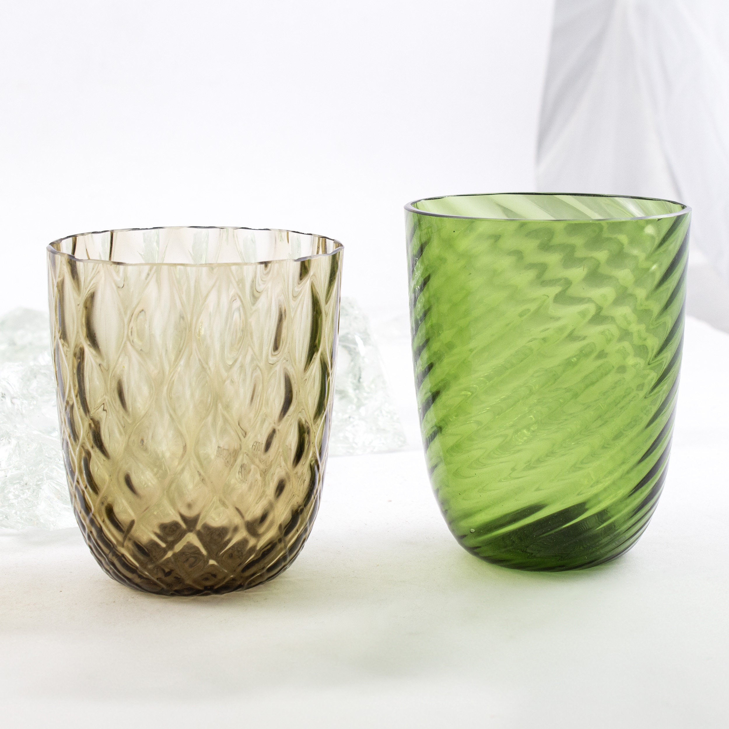 Set of 4 Goti De Fornase Glasses Handmade With Murano Glass With ...