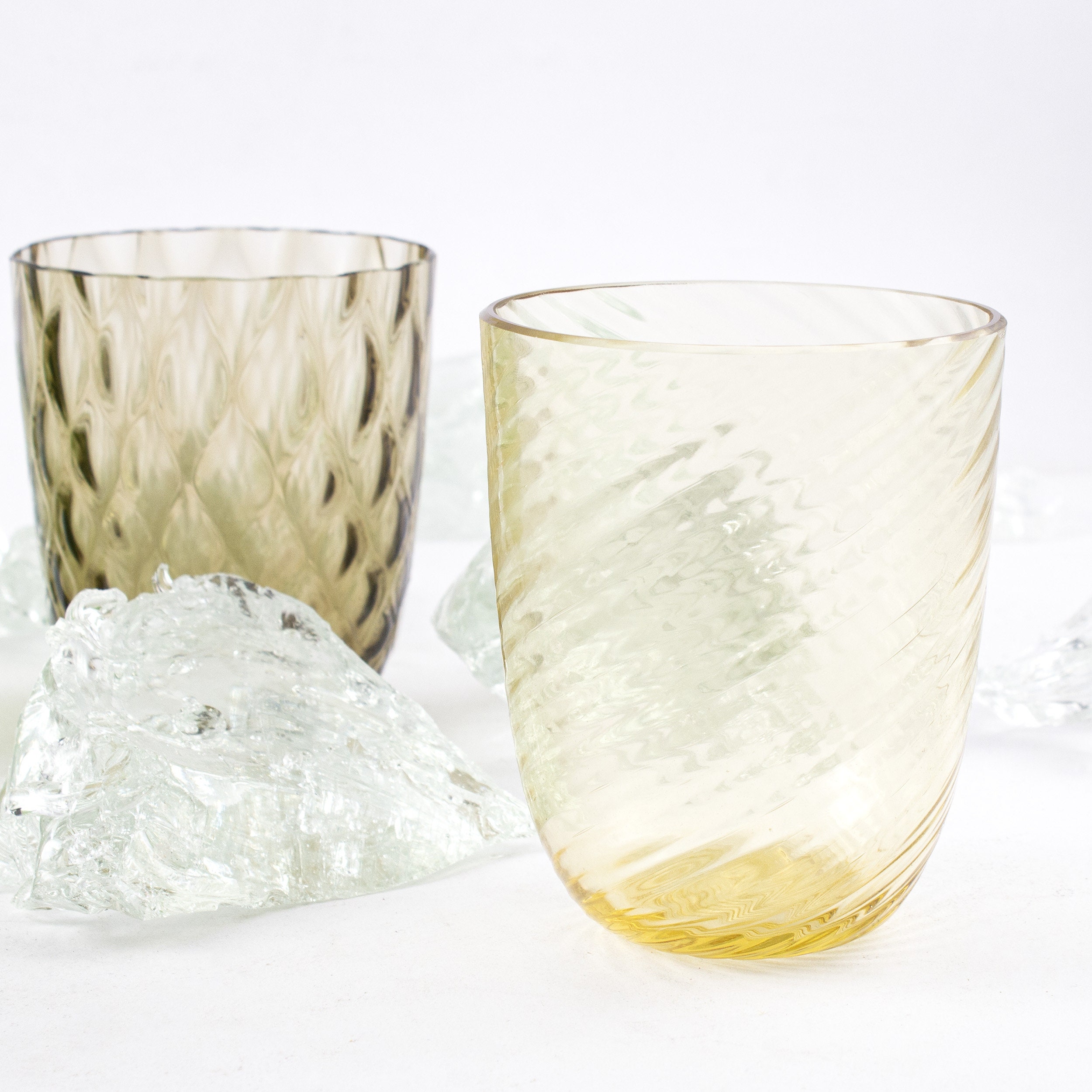 Set of 4 Goti De Fornase Glasses Handmade With Murano Glass With ...