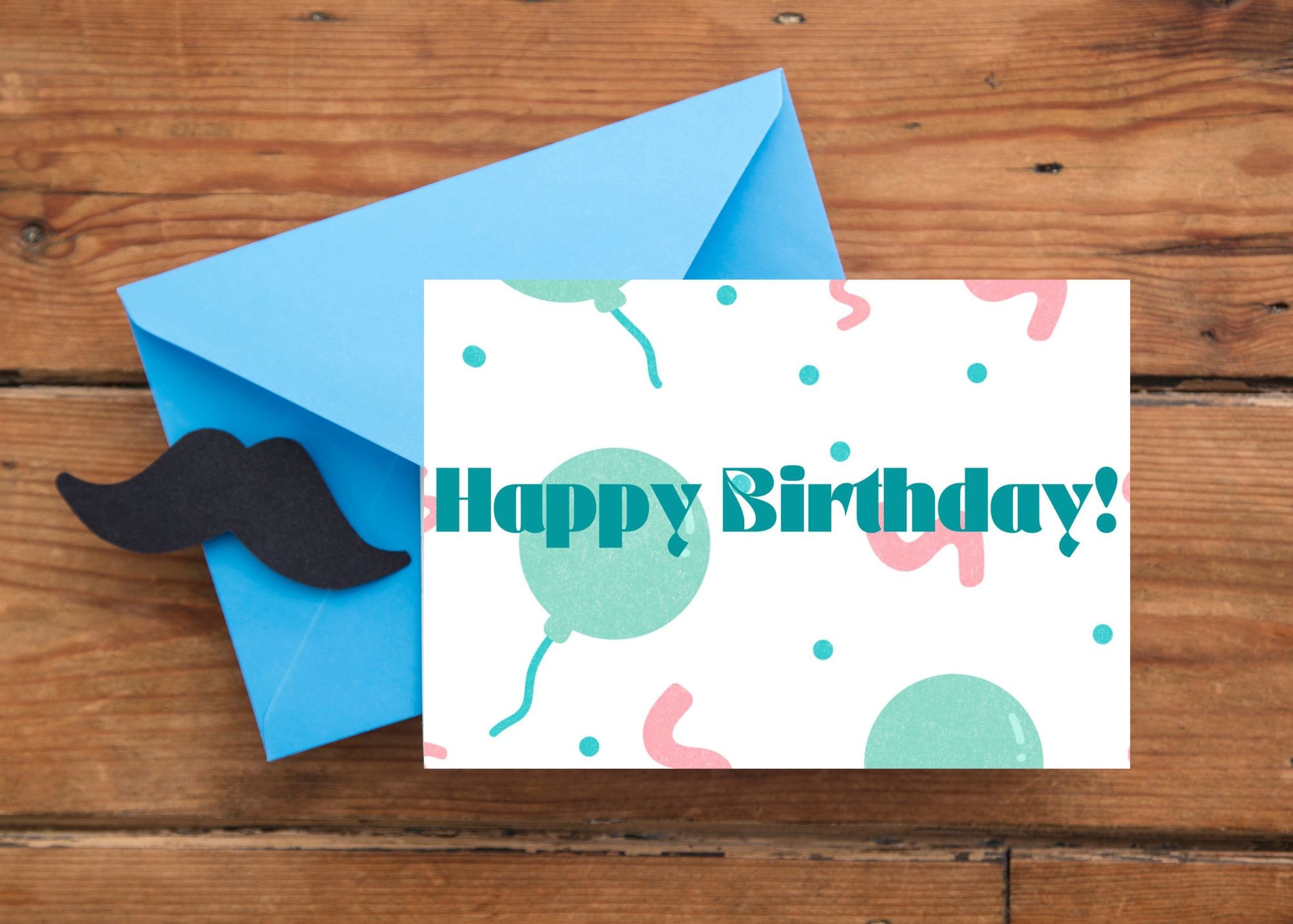 Printable Birthday Card, Instant Download, 7x5 Digital Download ...