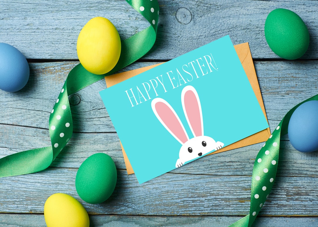 Printable Easter Greeting Card, Instant Download, 7x5 Digital Download ...