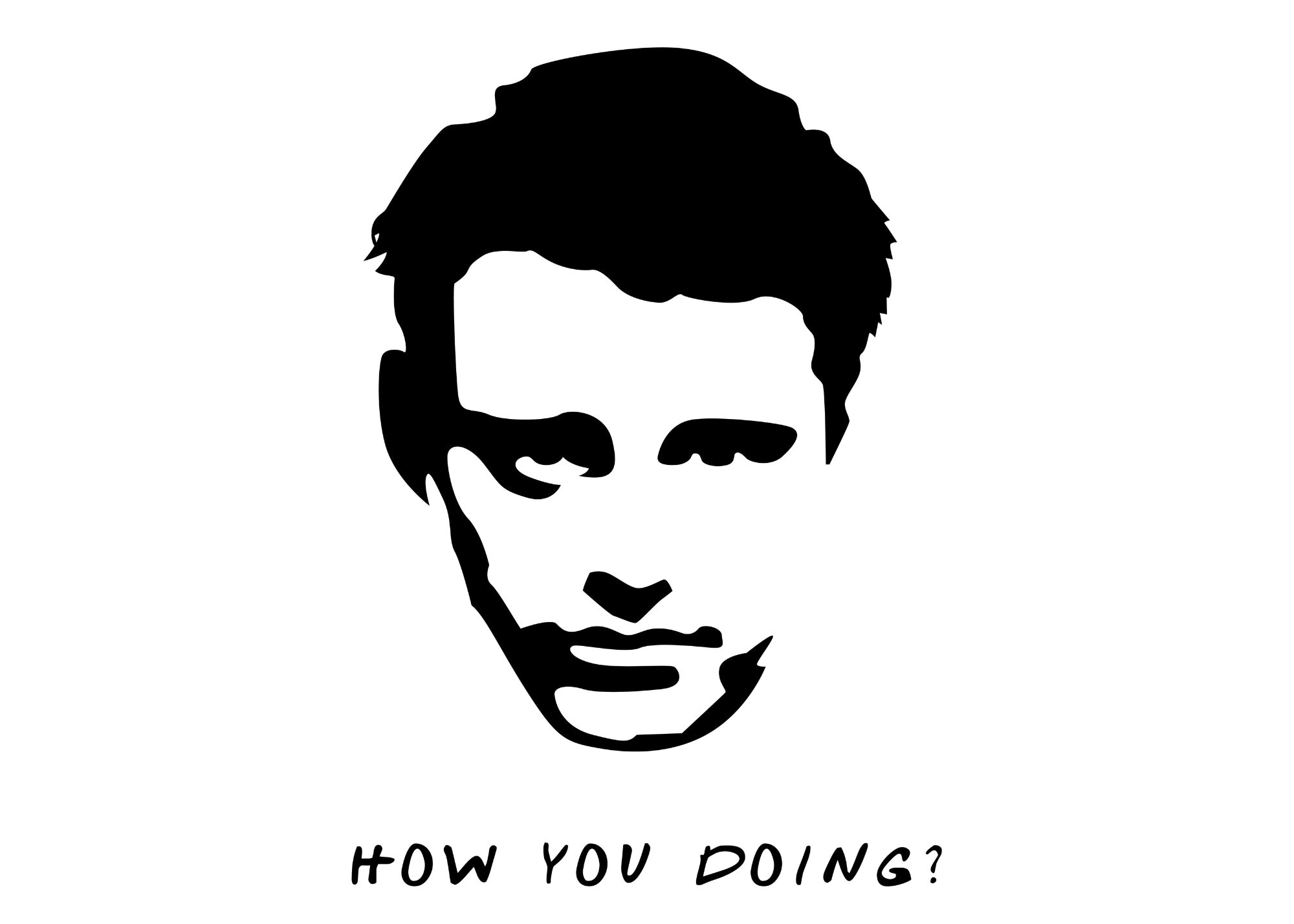 Printable How You Doing! Greeting Card - Etsy