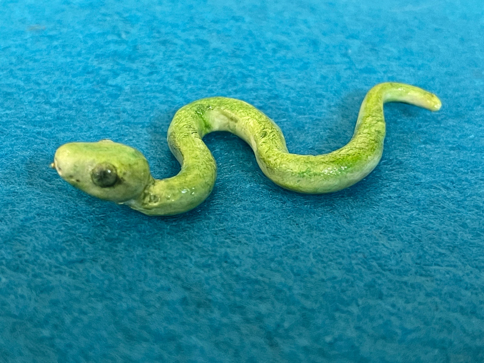 Mini Polymer Clay Snake (handmade) - Etsy