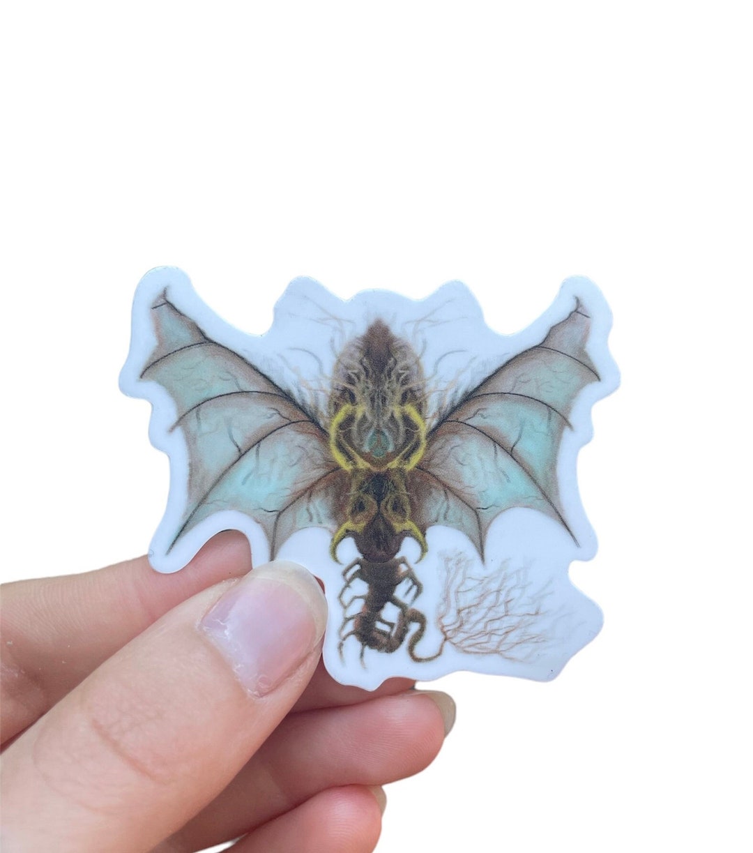Bestiary #1 Sticker, Creature Art Laptop Decal, Beast Sticker, Original ...