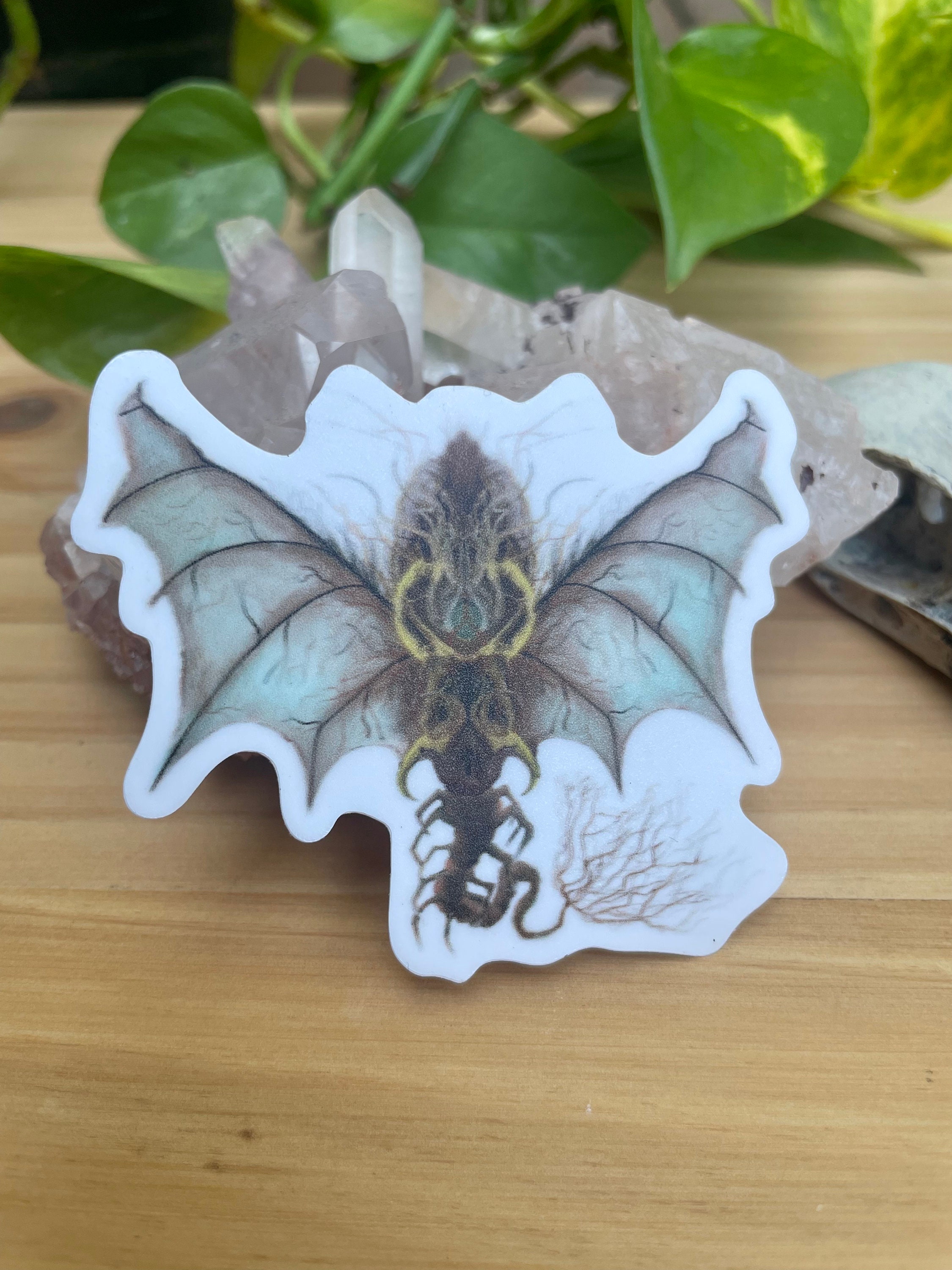 Bestiary #1 Sticker, Creature Art Laptop Decal, Beast Sticker, Original ...