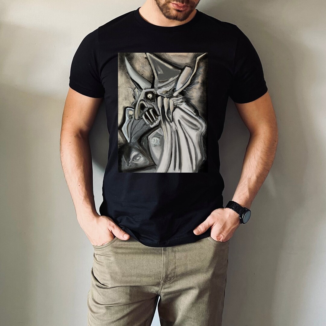 Original Demon Art 'terrified' Unisex Short Sleeve Tee, Signum Somnia ...
