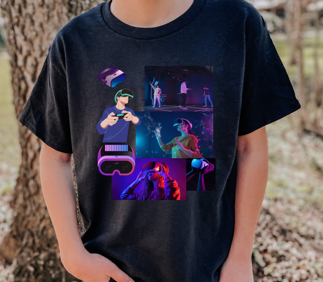 VR Gaming Kids Tee, for Kids by Kids, Designed by Kid Tee, for the Kid ...