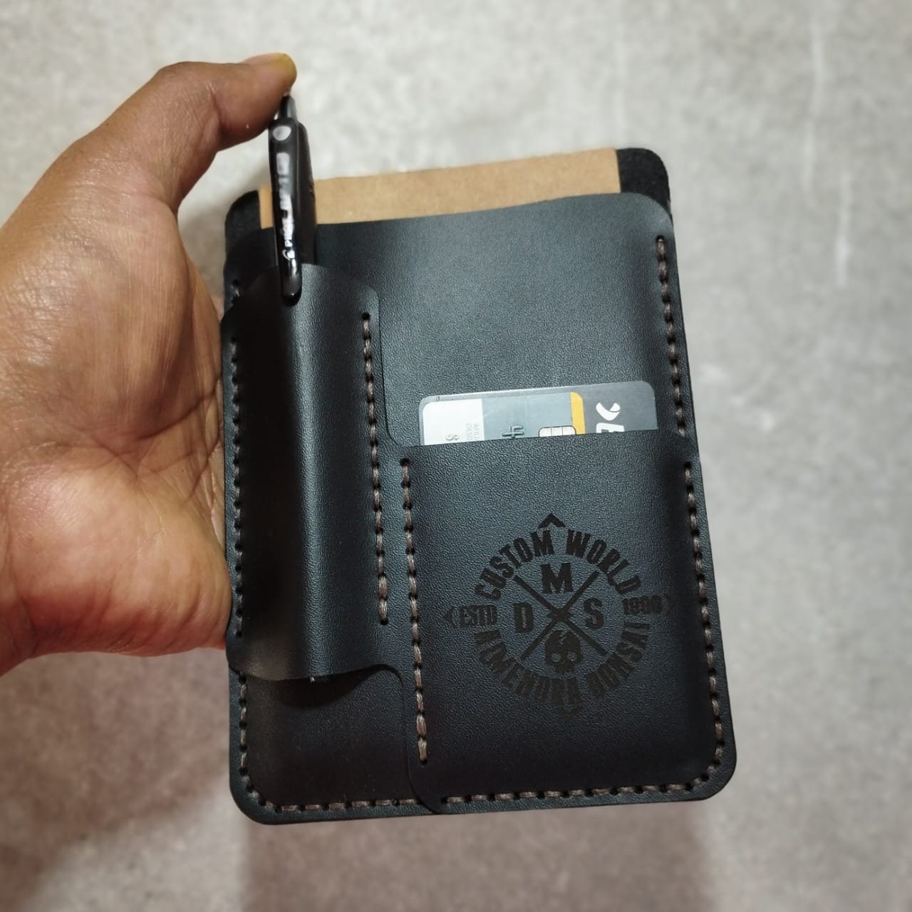 Field Notes Cover Leather Pattern PDF, Field Notes Case Digital ...