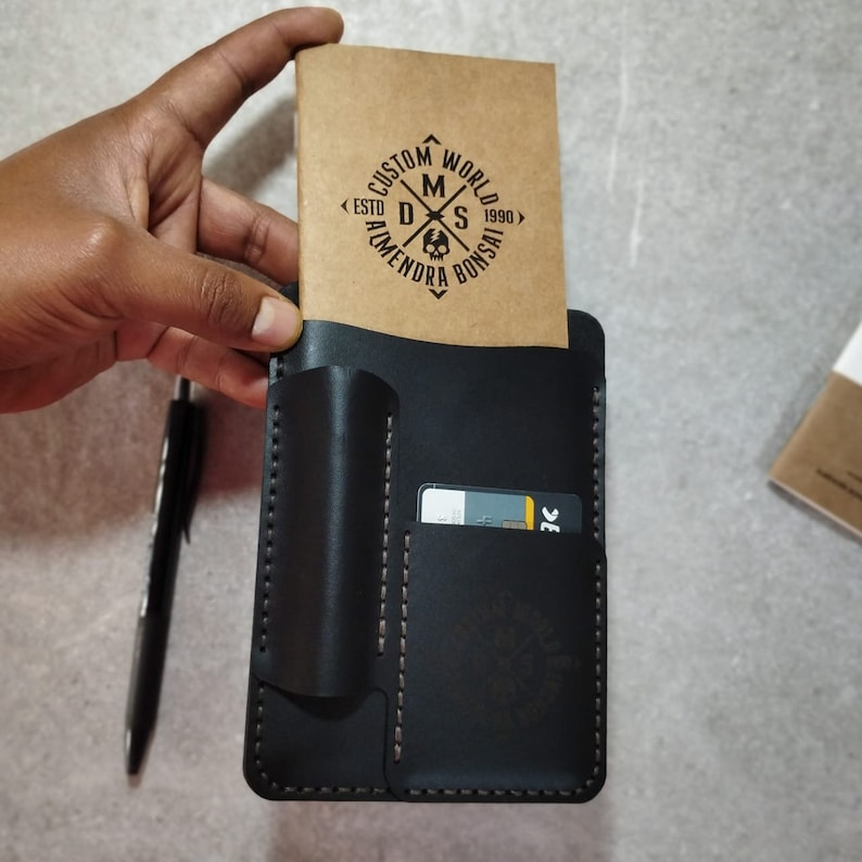 Field Notes Cover Leather Pattern PDF, Field Notes Case Digital ...