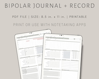 Bipolar Insights: 100 Questions to Process Bipolar (Instant Download ...