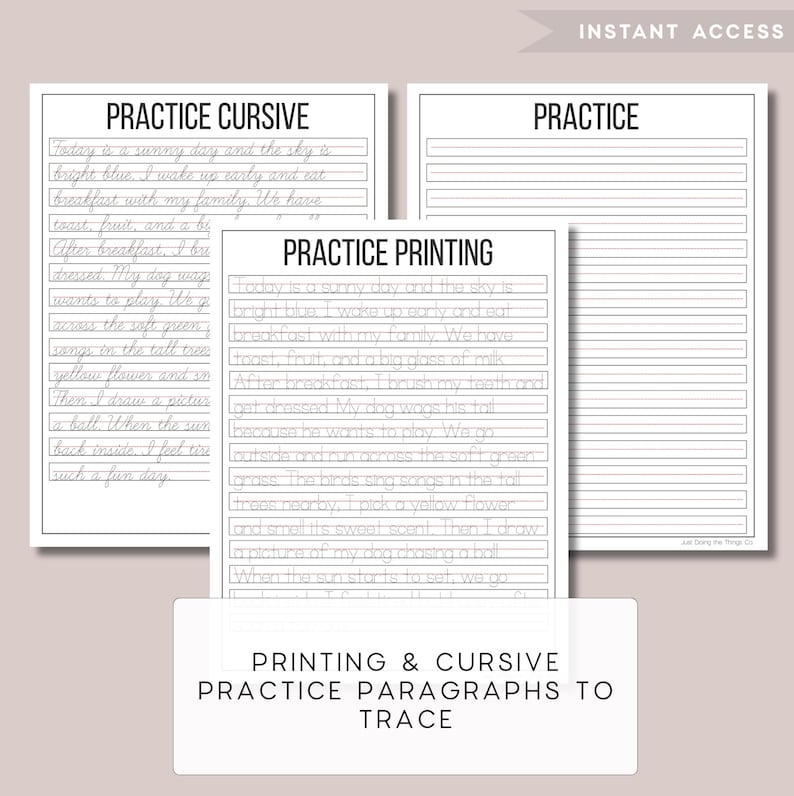 Name Tracing Worksheet: Printing & Cursive Practice (canva Template ...
