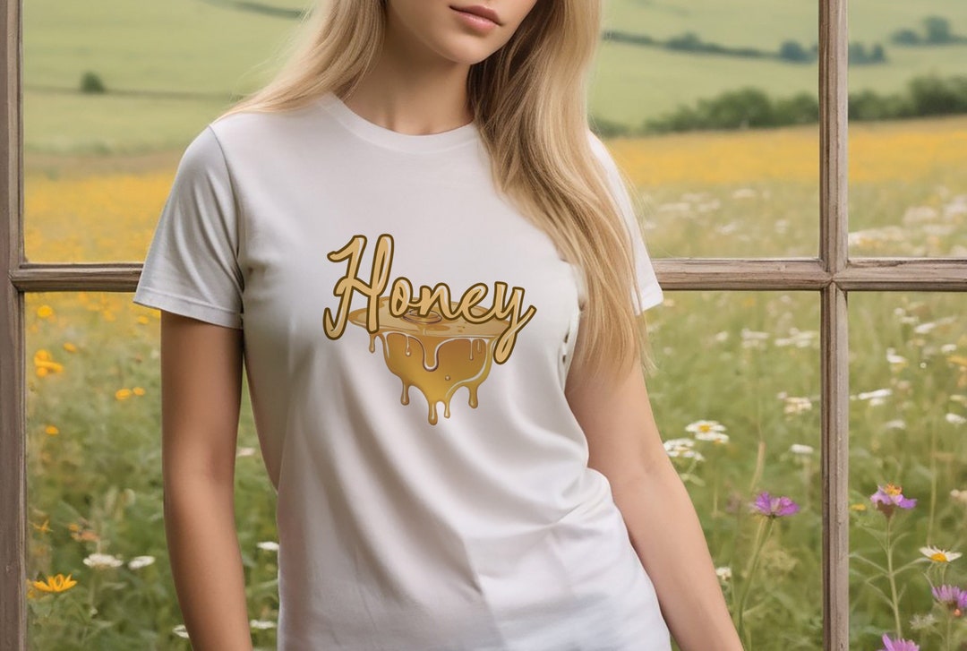 Honey Graphic Tee, Honey Bee Shirt, American Honey, Women's Graphic Tee ...
