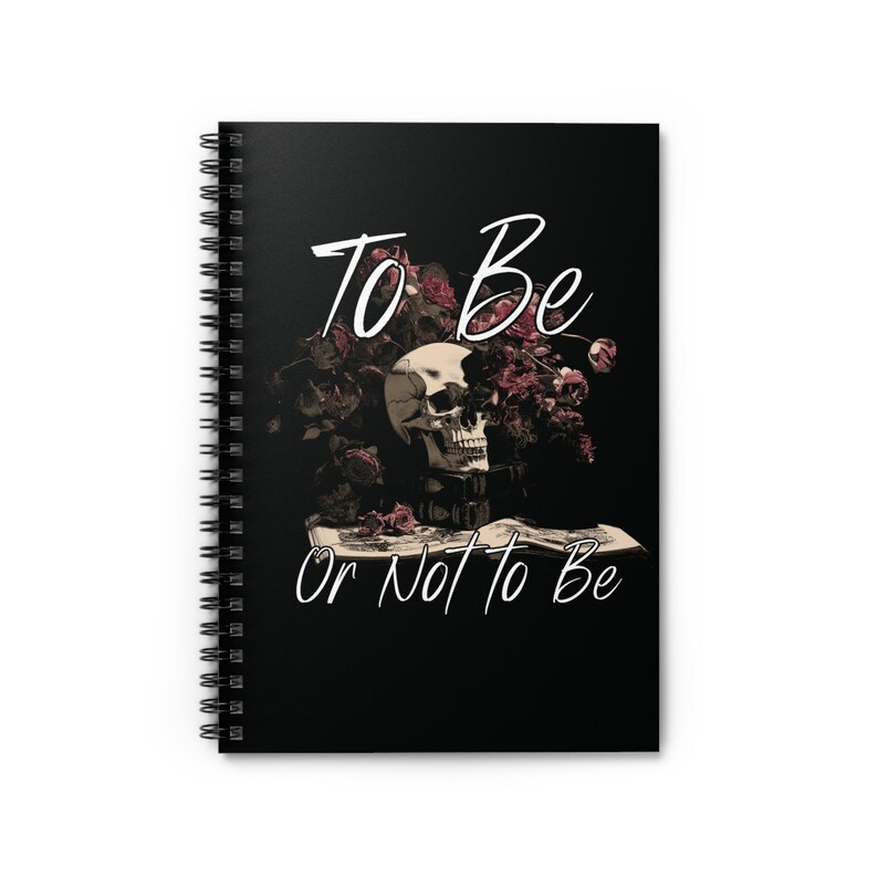 Shakespeare Notebook, Lined Journal Spiral Bound, Celestial Manifesting ...