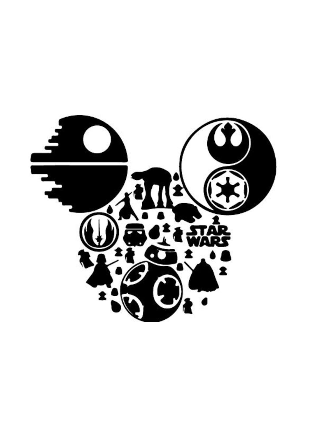 Star Wars SVG Instant Download - Etsy