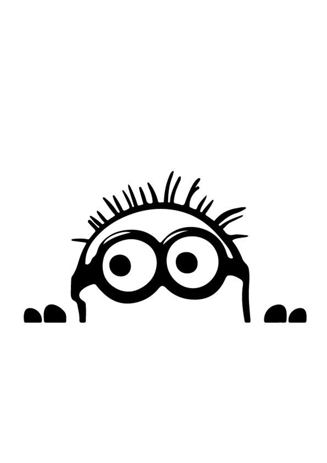 Minions Svg, Minion Svg, Gru Svg, Minion Car Decal Svg, Cricut File ...