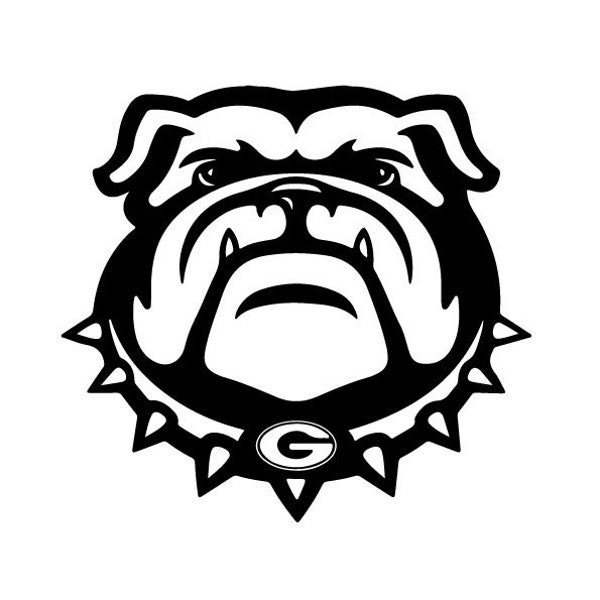 Bulldog Svg - Etsy